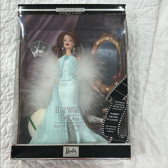Barbie | Other | Barbie Hollywood Star In Light Blue Gown Collectible ...